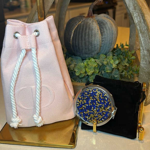 Dior | Bags | Brand New Pink Dior Drawstring Pouch With Unbranded ...